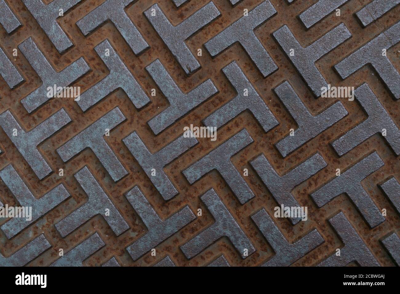 pattern style of steel floor for background Stock Photo - Alamy