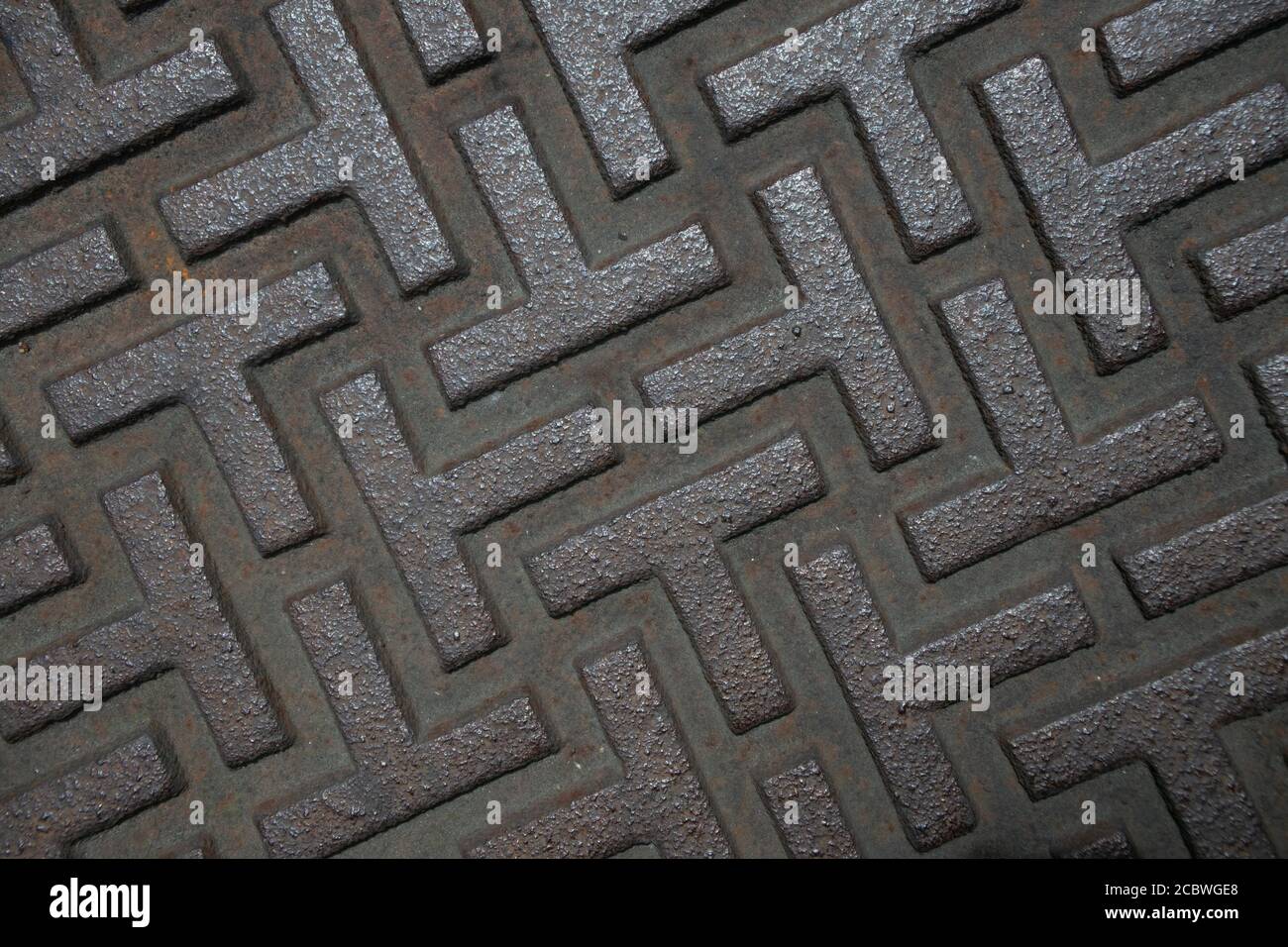pattern style of steel floor for background Stock Photo - Alamy