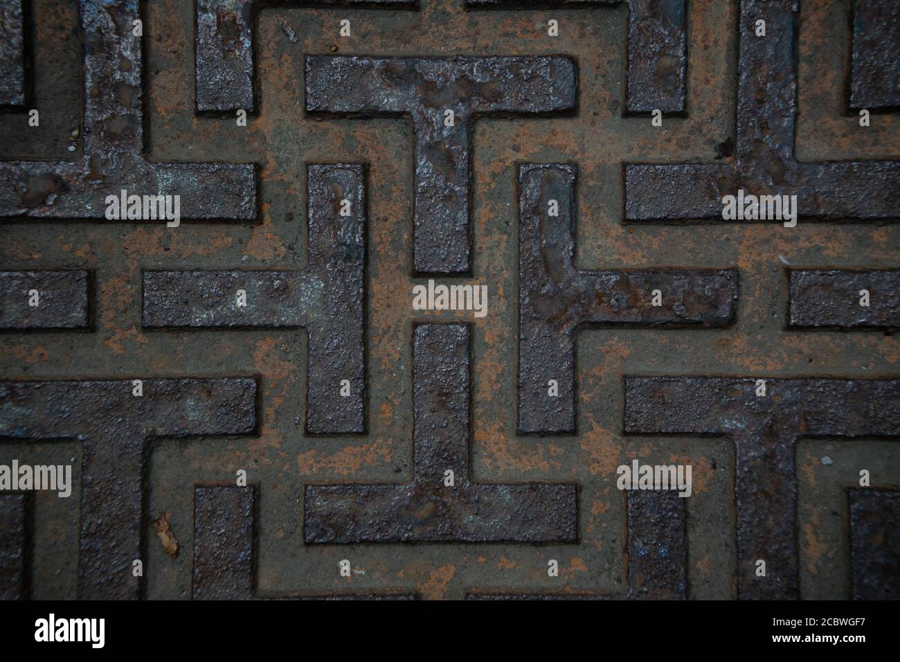 pattern style of steel floor for background Stock Photo - Alamy