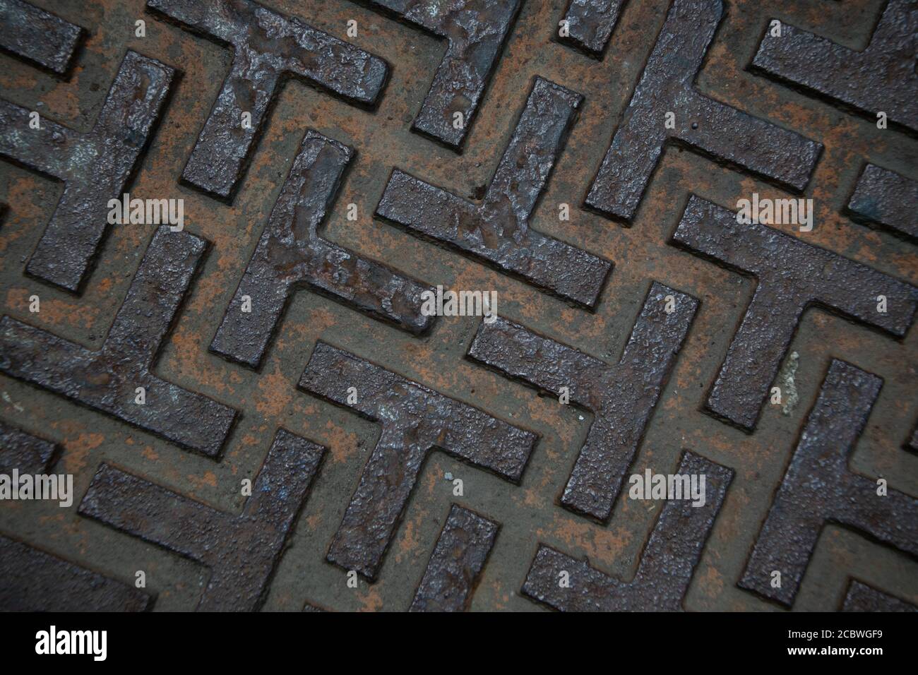 pattern style of steel floor for background Stock Photo - Alamy