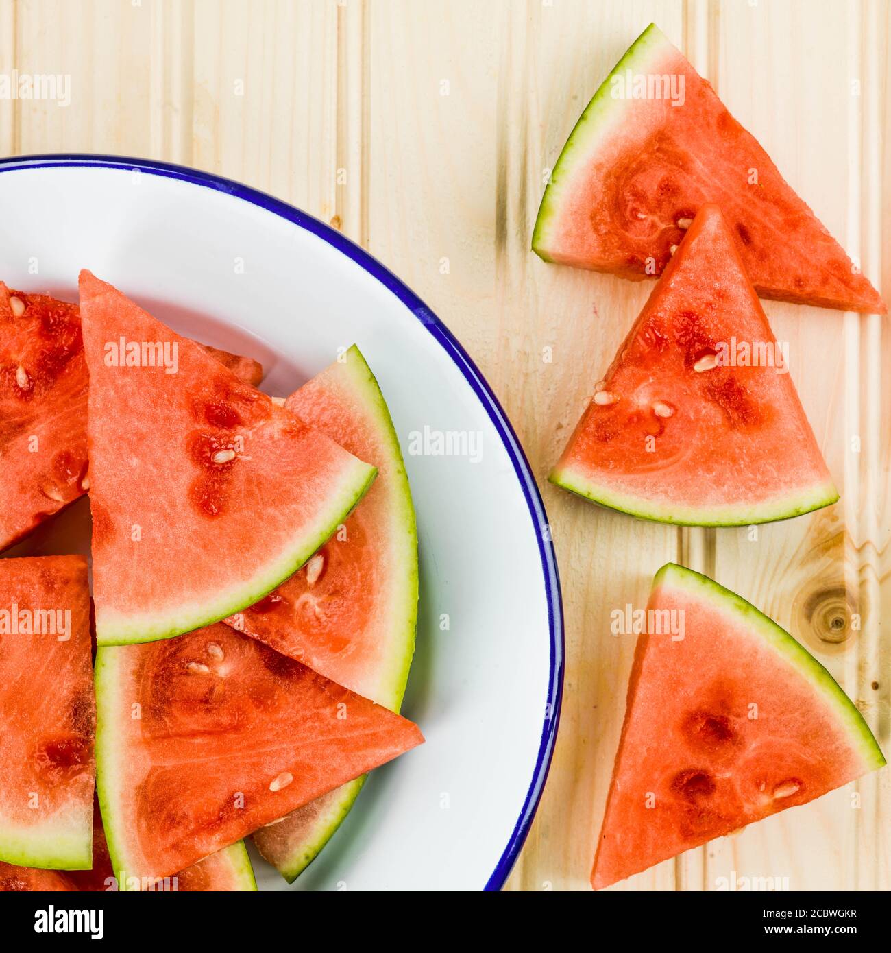 Square watermelon hi-res stock photography and images - Alamy