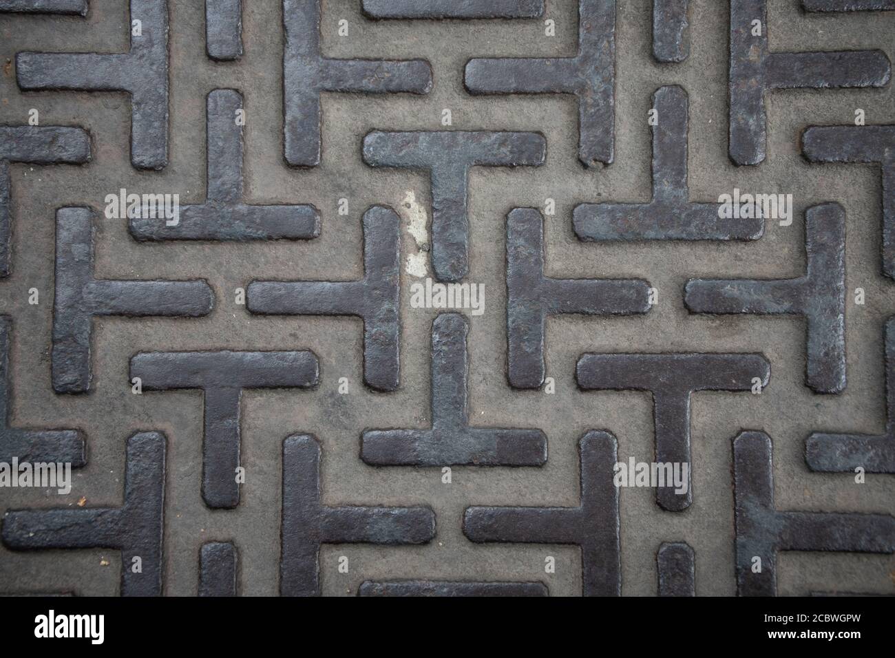 pattern style of steel floor for background Stock Photo - Alamy