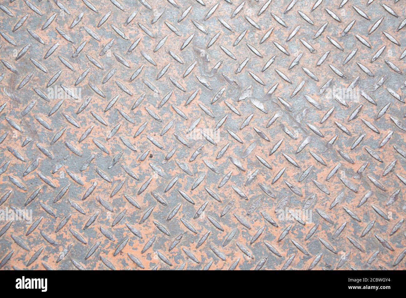 pattern style of steel floor for background Stock Photo - Alamy