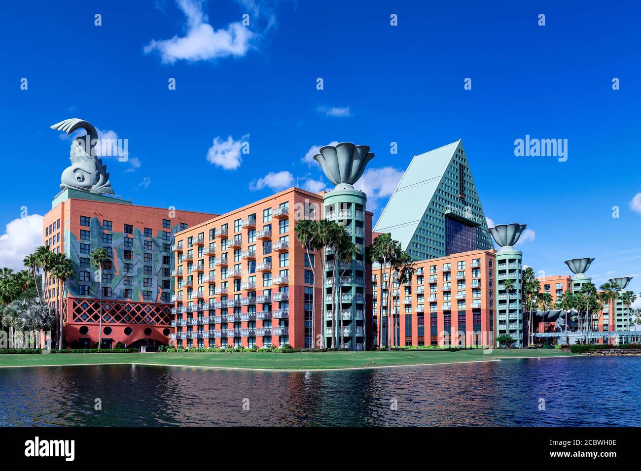 The Walt Disney World Dolphin is a resort hotel designed by architect ...
