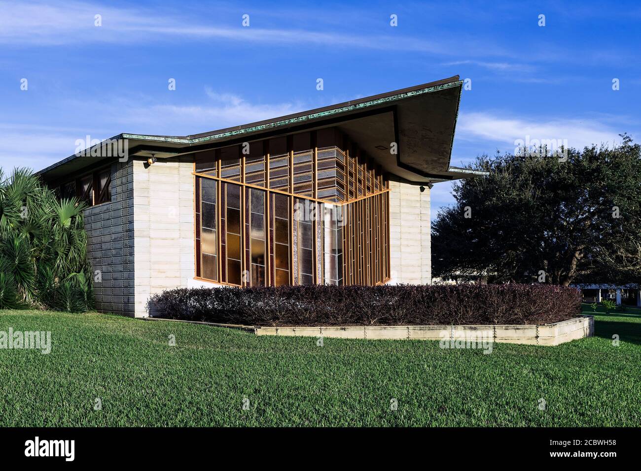 Danforth Chapel exterior designed by Frank Loyd Wright, Florida ...