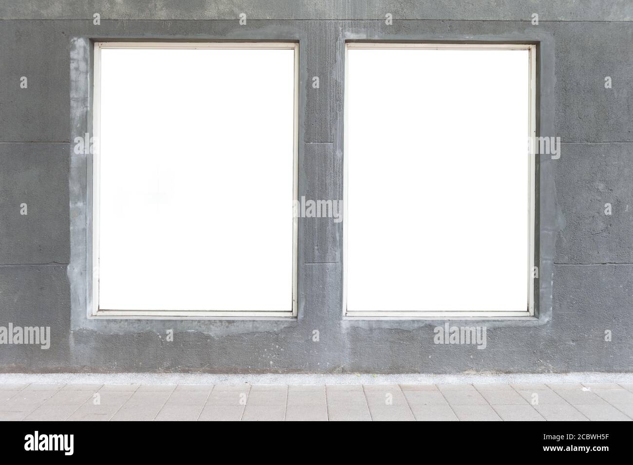 Shop Boutique Store Front with Big Window and Place for Name Stock ...