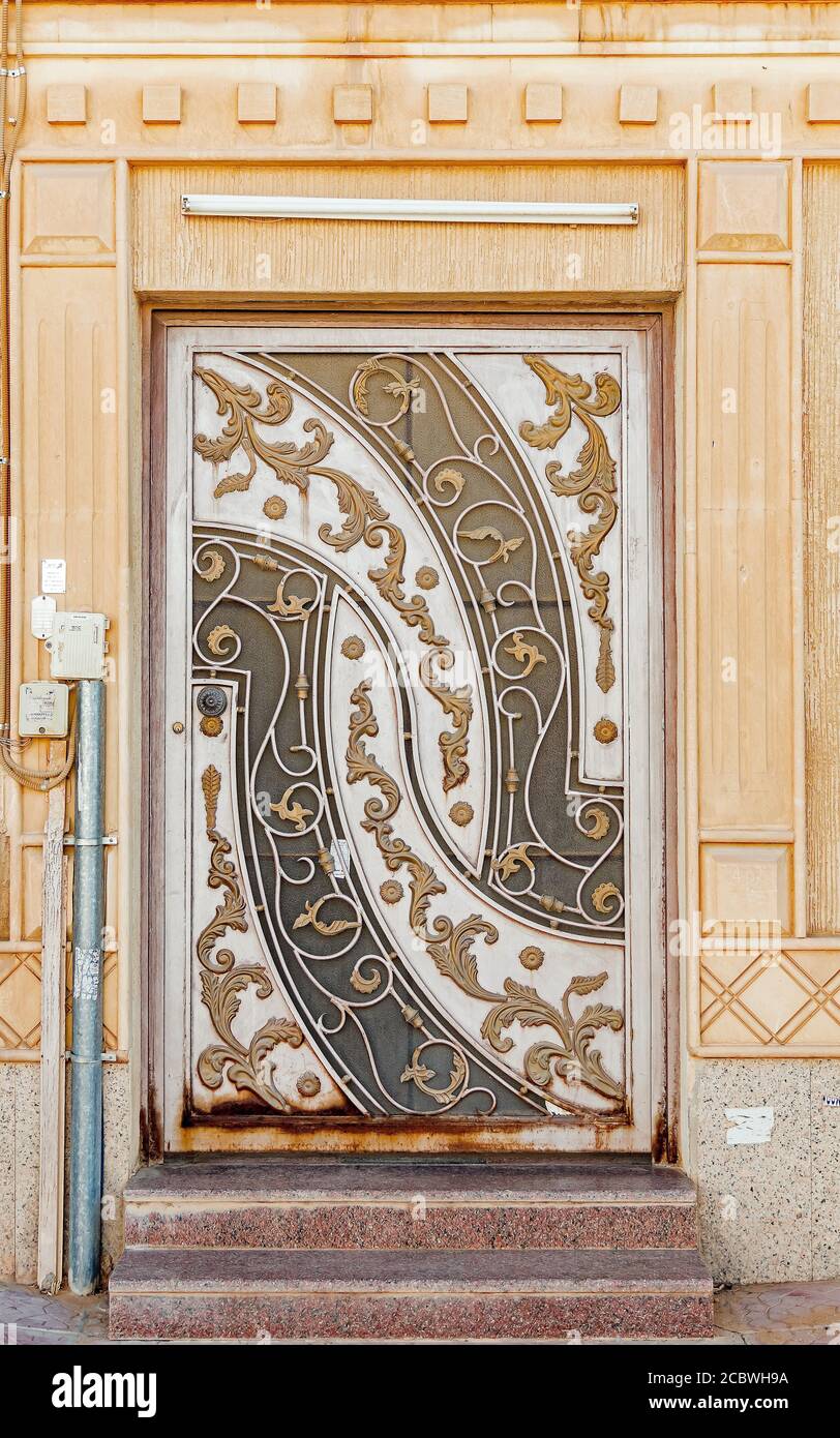 Saudi Arabian doors Stock Photo - Alamy