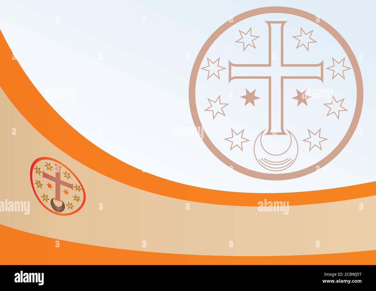 flag Malorossiya, of the unrecognized state, based on the flag of ...