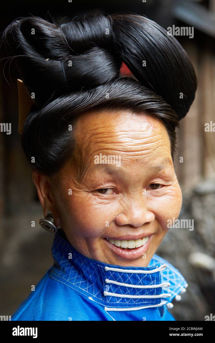 China. Guizhou province. Miao village of Wuli Stock Photo - Alamy