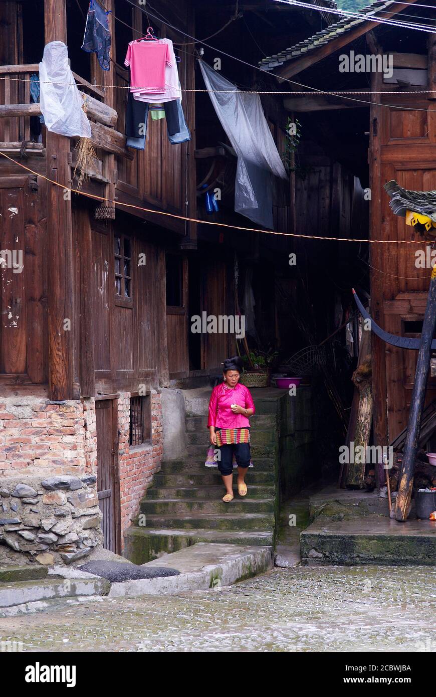 China. Guizhou province. Miao village of Wuli Stock Photo - Alamy