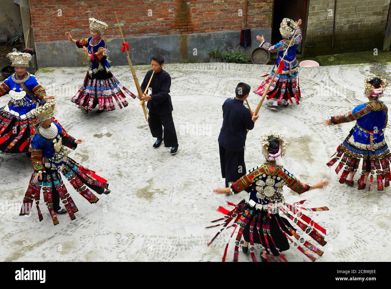 China miao dance folk music hi-res stock photography and images - Alamy
