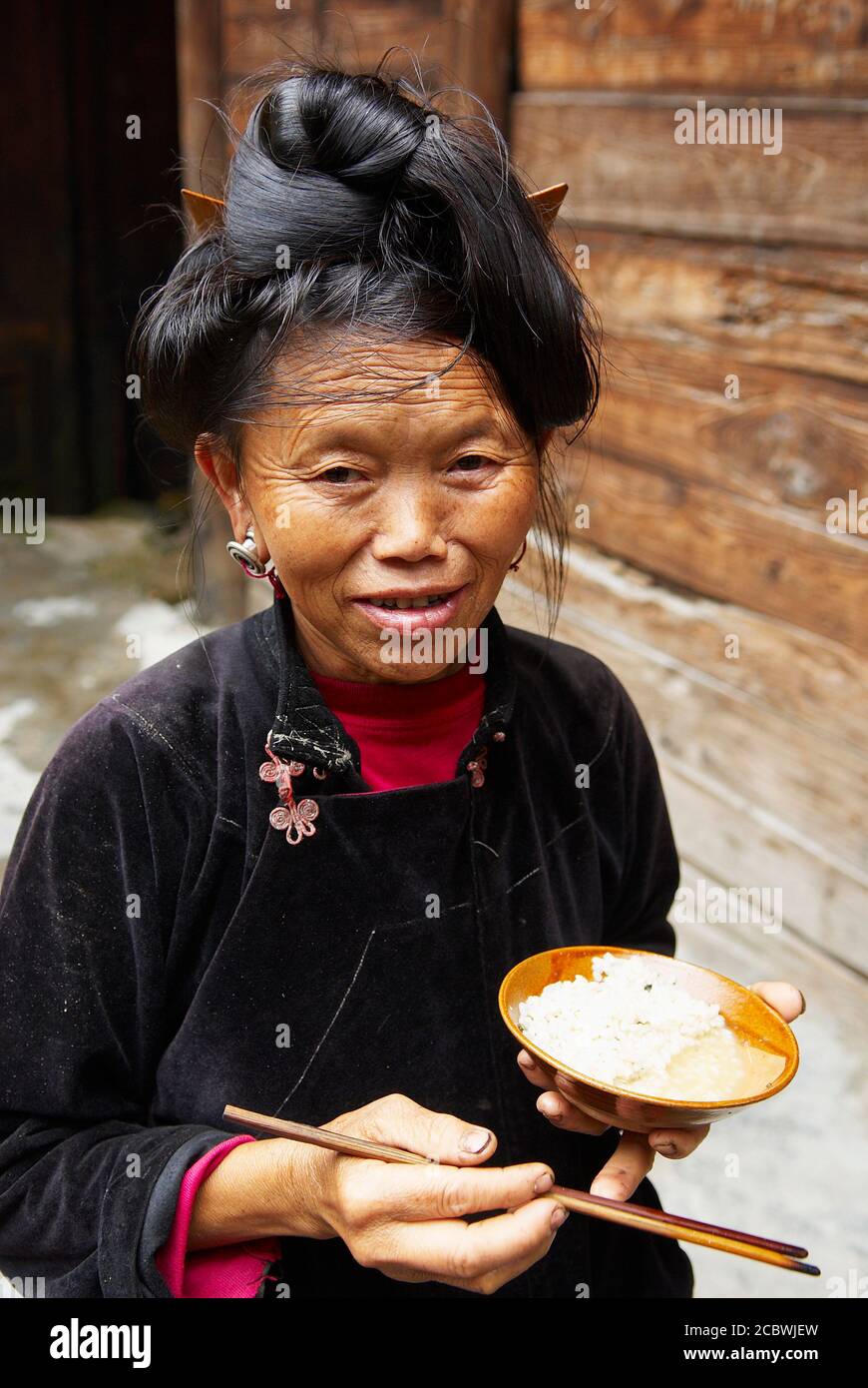 China. Guizhou province. Miao village of Wuli Stock Photo - Alamy