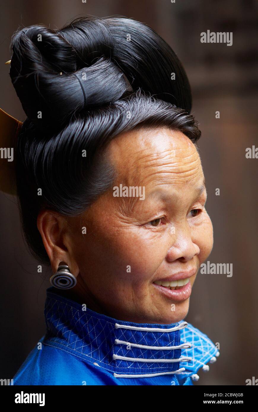 China. Guizhou province. Miao village of Wuli Stock Photo - Alamy