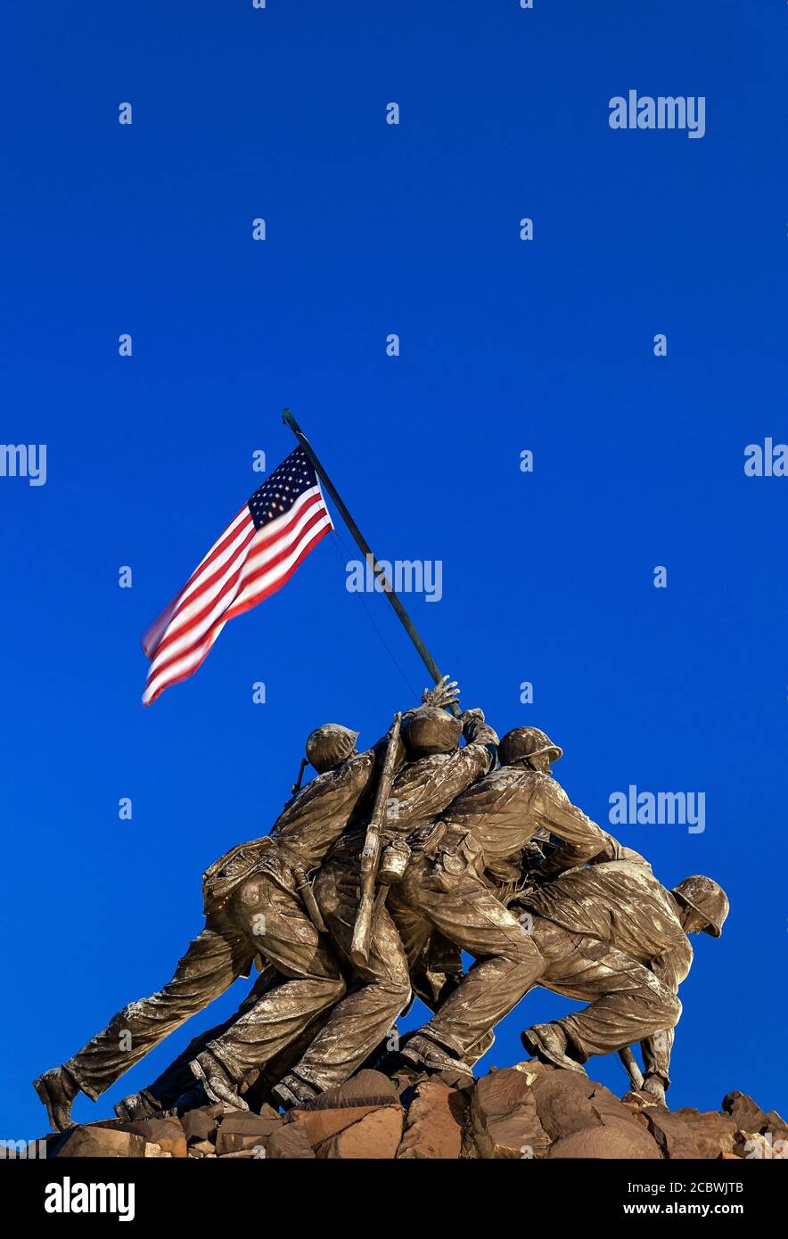 Marine Corps War Memorial, also Iwo Jima Memorial, Arlington Ridge Park ...