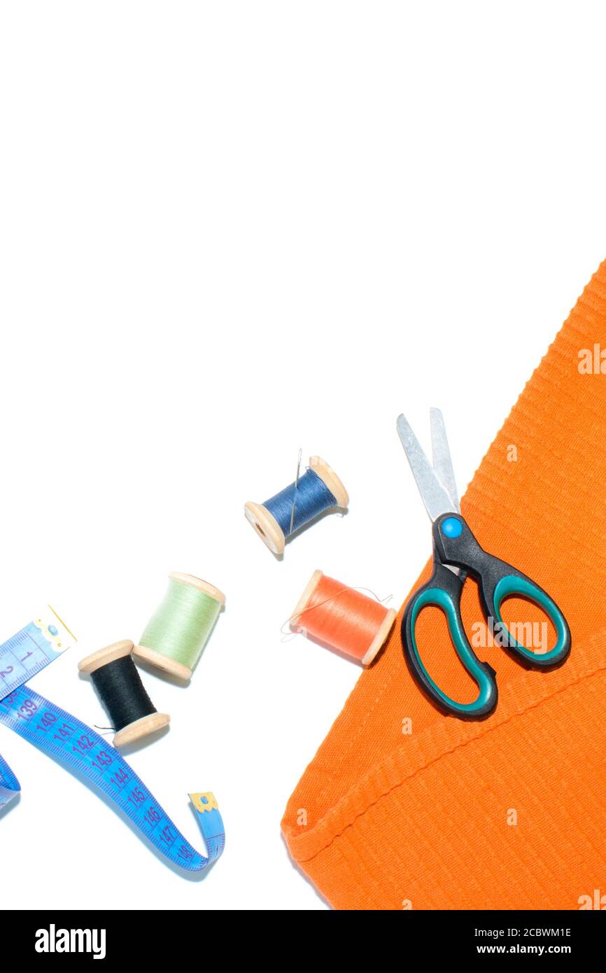 With scissors and ruler hi-res stock photography and images - Alamy