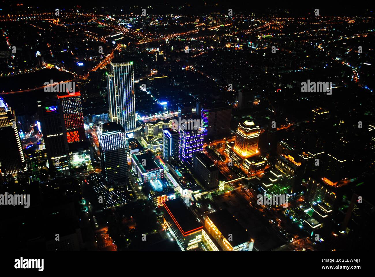 View from Taipei 101 Stock Photo - Alamy