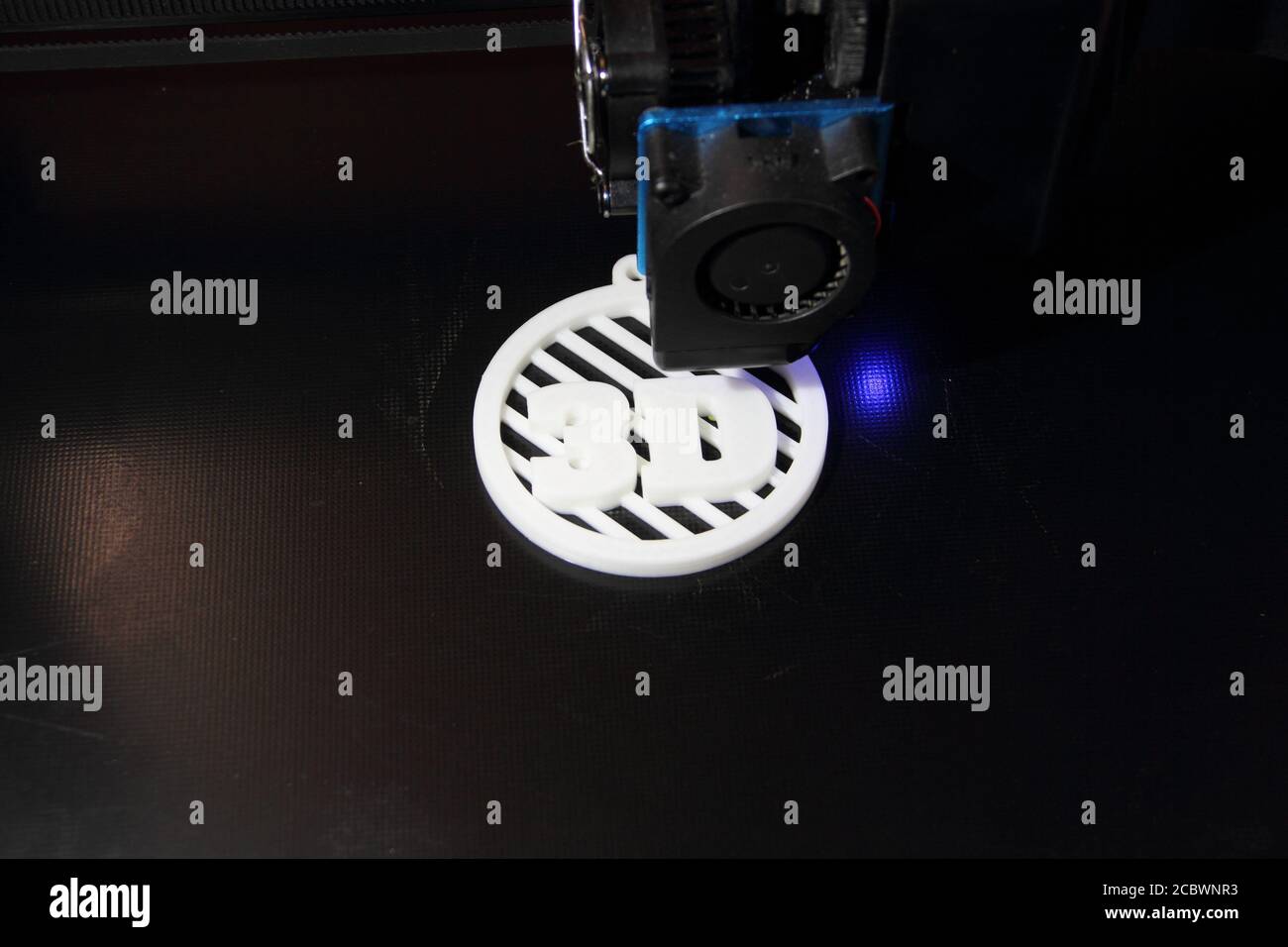 a 3d printer while printing Stock Photo - Alamy