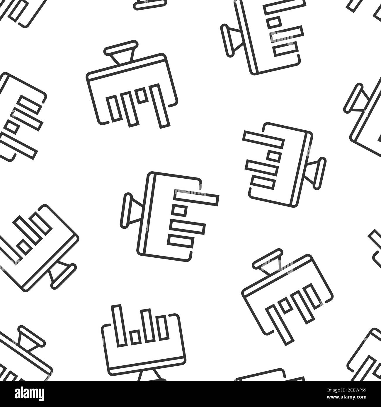 Website analytics icon in flat style. SEO data vector illustration on ...