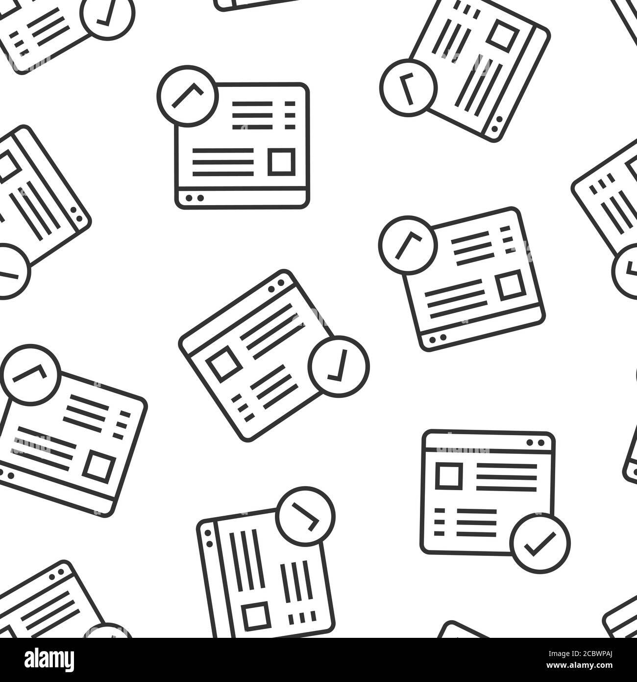 To do list icon in flat style. Document checklist vector illustration ...