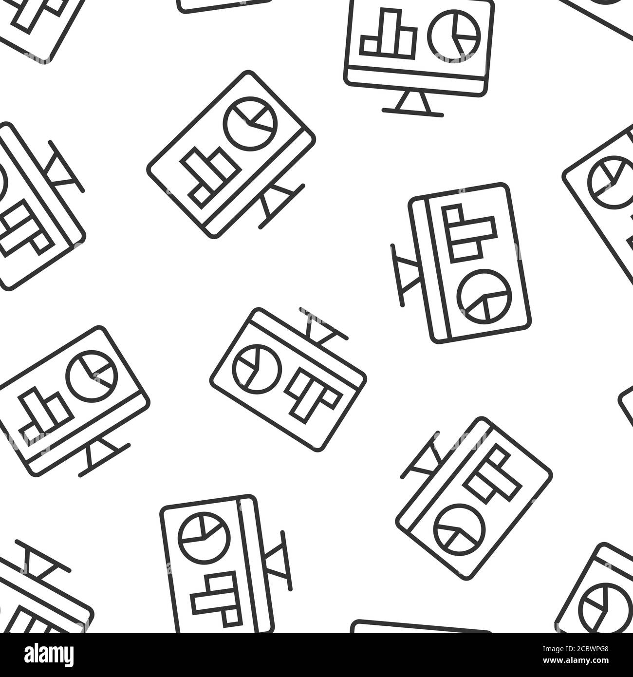 Website analytics icon in flat style. SEO data vector illustration on ...