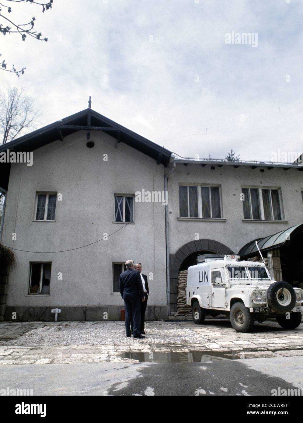 13th April 1994 During the Siege of Sarajevo: international negotiators ...