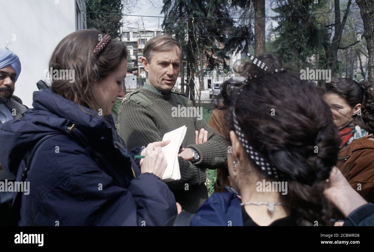 13th April 1994 During the Siege of Sarajevo: Lieutenant General Sir ...