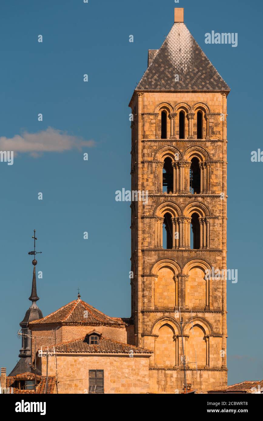 romanesque ornament in spanish church Stock Photo - Alamy