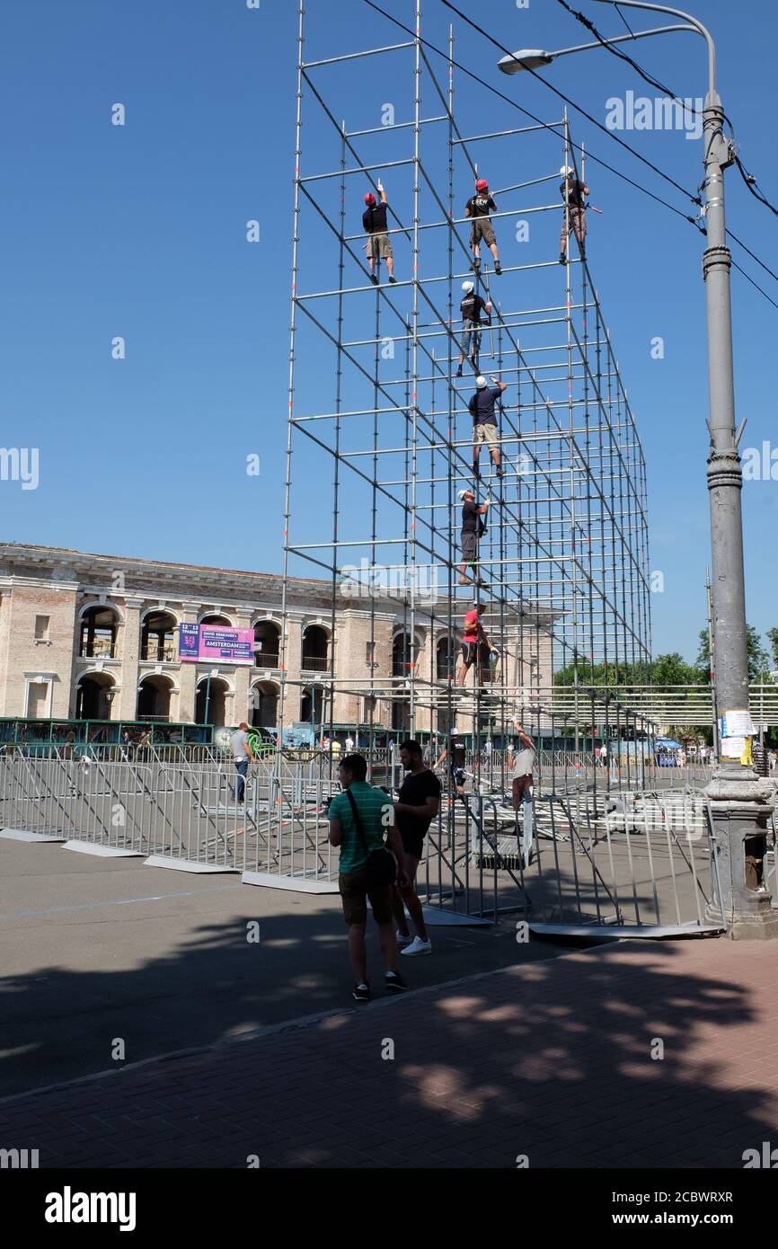 Patented scaffolding hi-res stock photography and images - Alamy