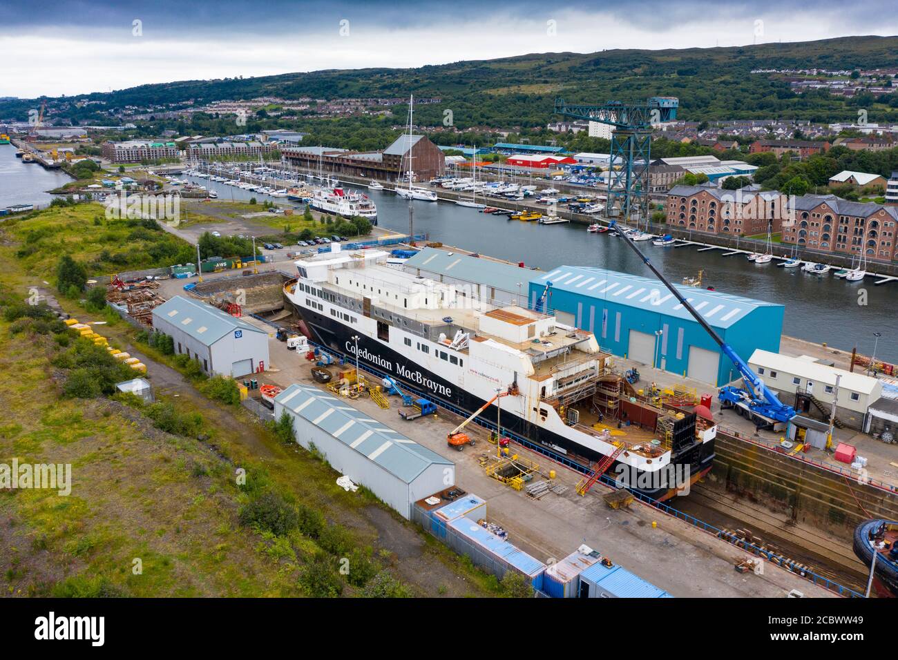 Greenock dry dock hi-res stock photography and images - Alamy