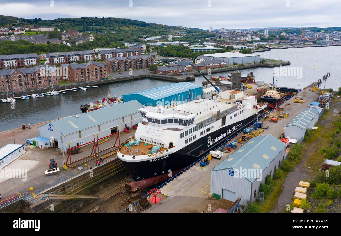 Greenock dry dock hi-res stock photography and images - Alamy