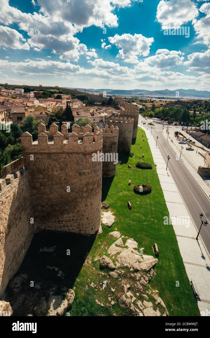 Avila castle inside view hi-res stock photography and images - Alamy