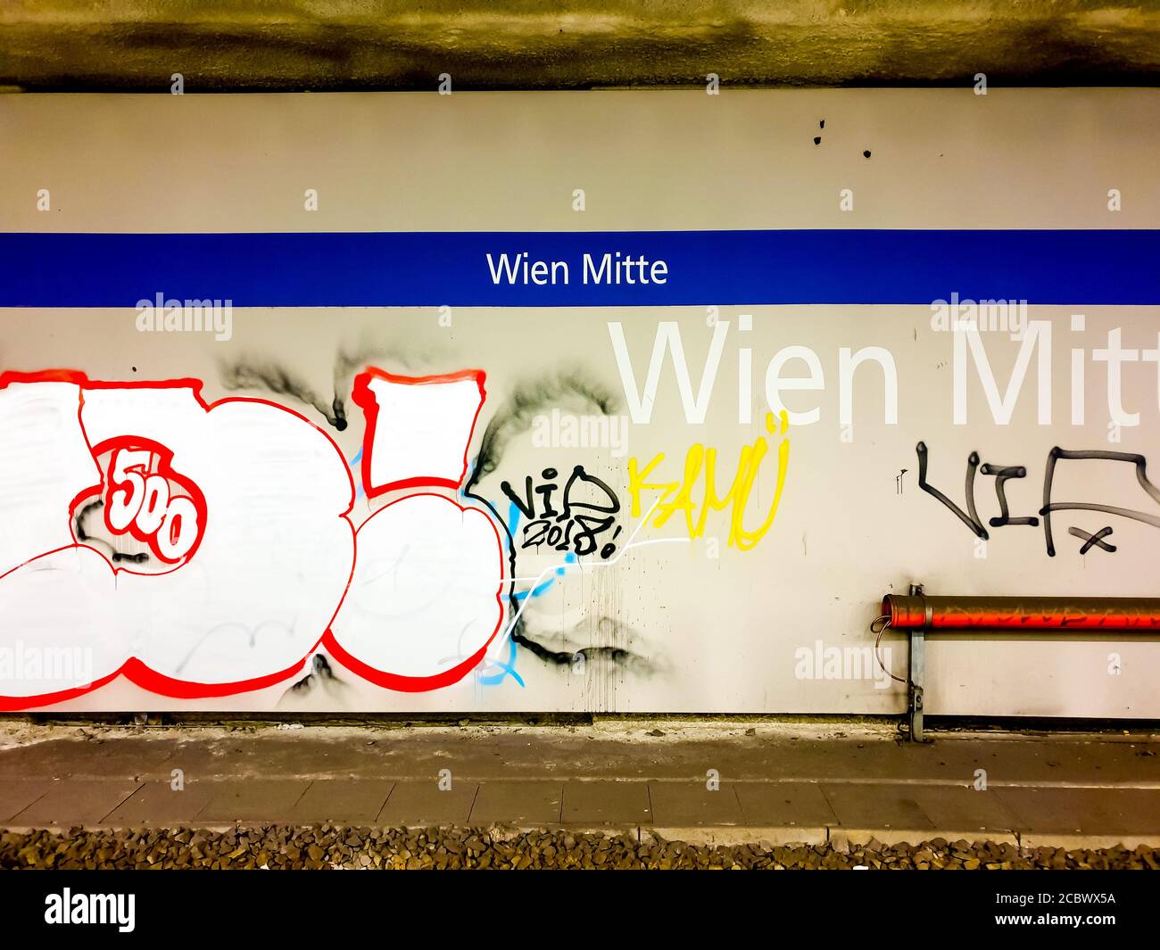 Wien Mitte Station Stock Photo - Alamy