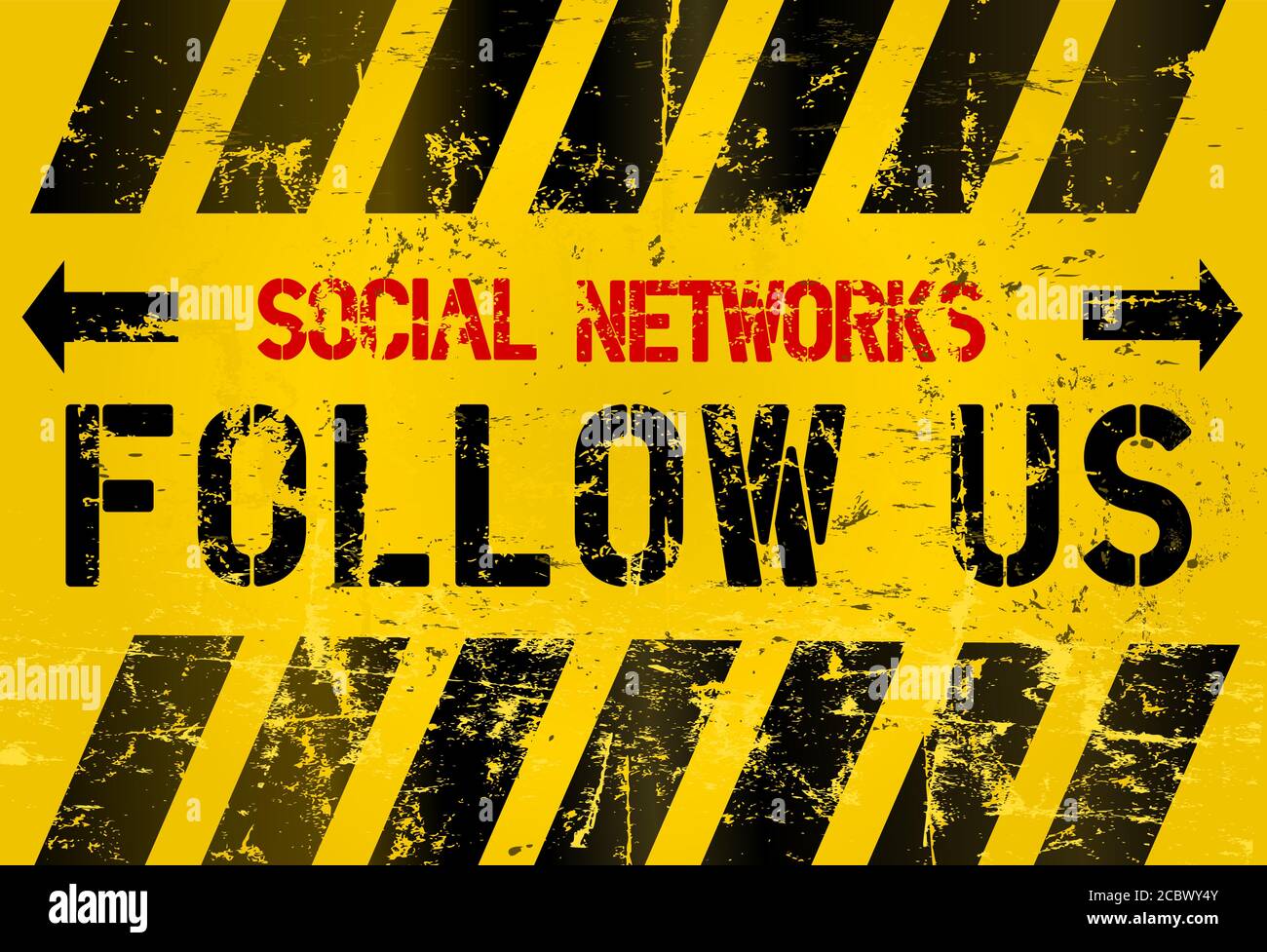 social media sign vector illustration, grungy style icon Stock Vector ...