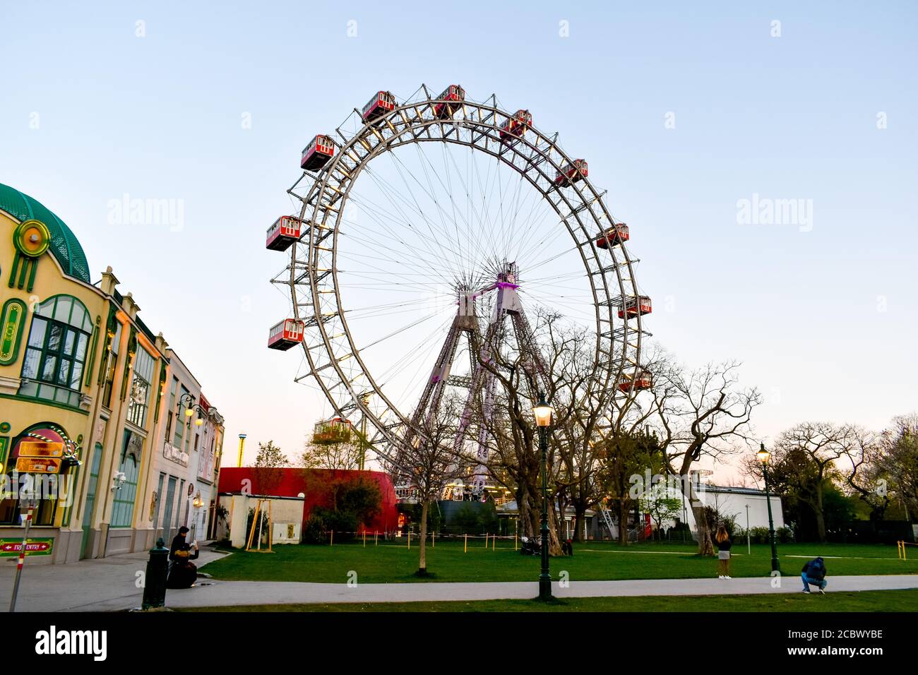 Ferris wheel prater old hi-res stock photography and images - Alamy