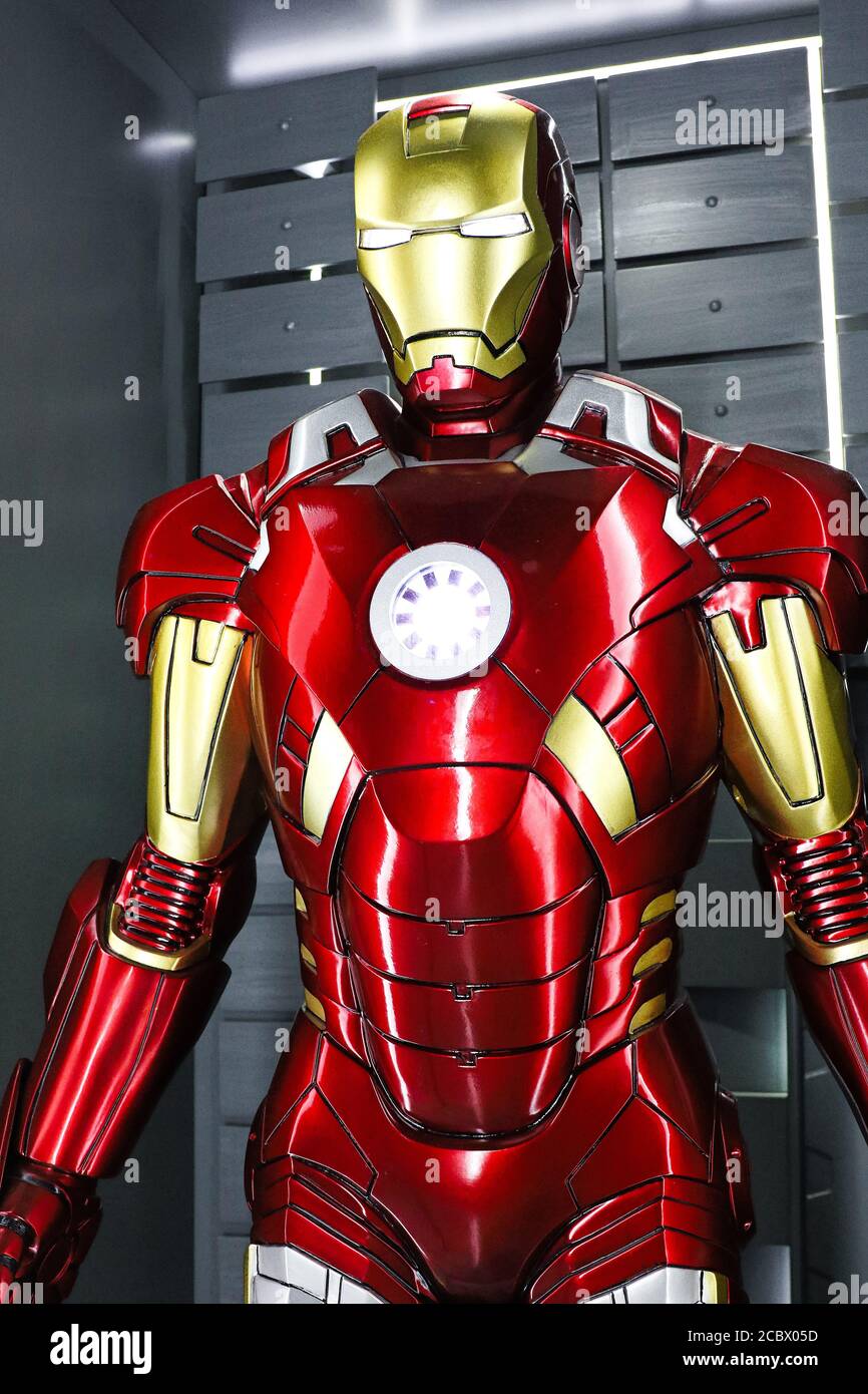 Iron man Type 7 model at the Avengers experience in Treasure Island ...