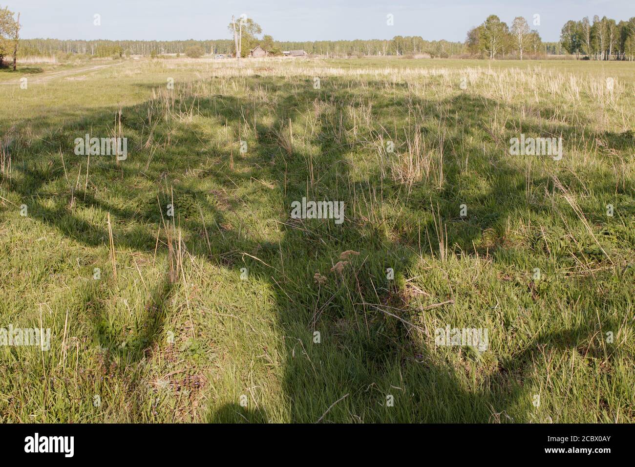 Lonely village in shadow hi-res stock photography and images - Alamy