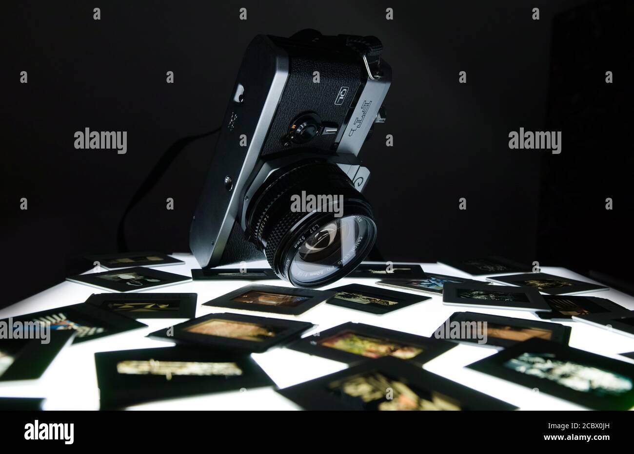 Dark slides hi-res stock photography and images - Alamy