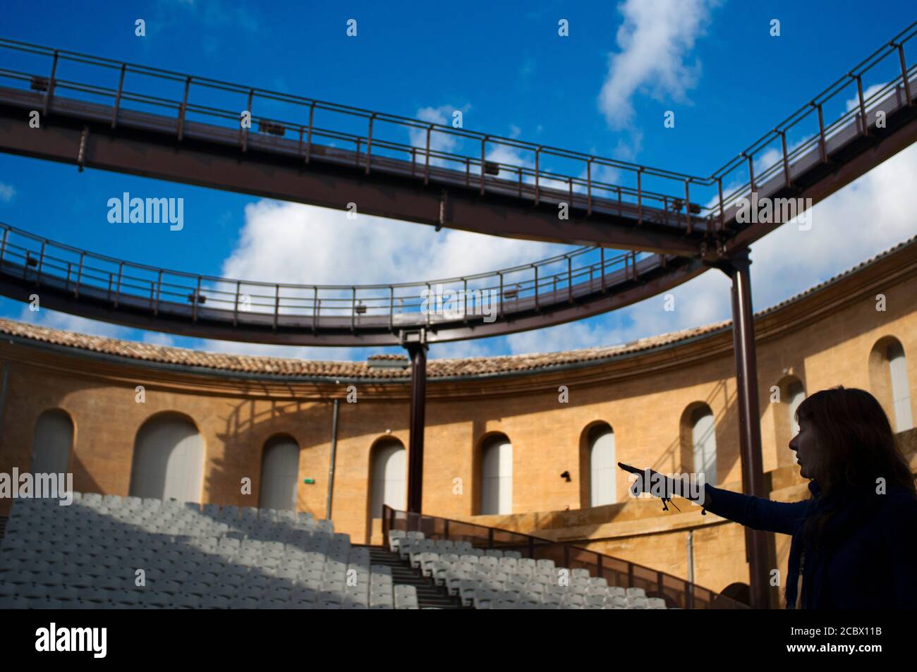 Stage of the Cité Internationale de la Danse, Agora Montpellier France ...