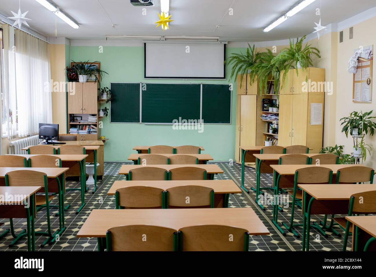 Old high school auditorium hi-res stock photography and images - Alamy