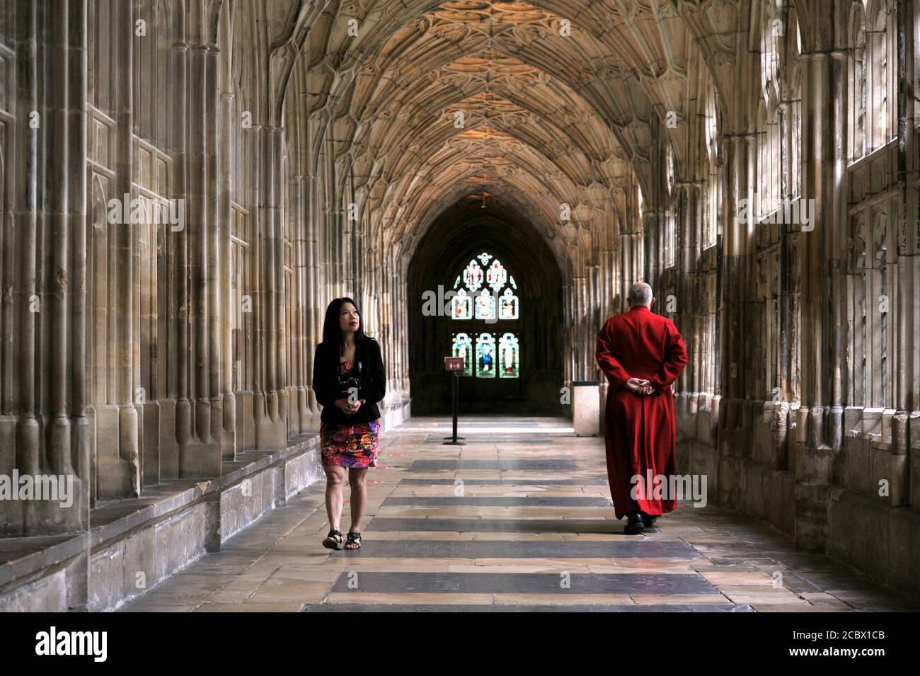 One of the first visitors through the doors at 10am was May Harrison ...