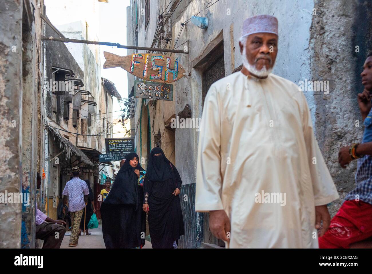 Lamu island kenya old town hi-res stock photography and images - Alamy