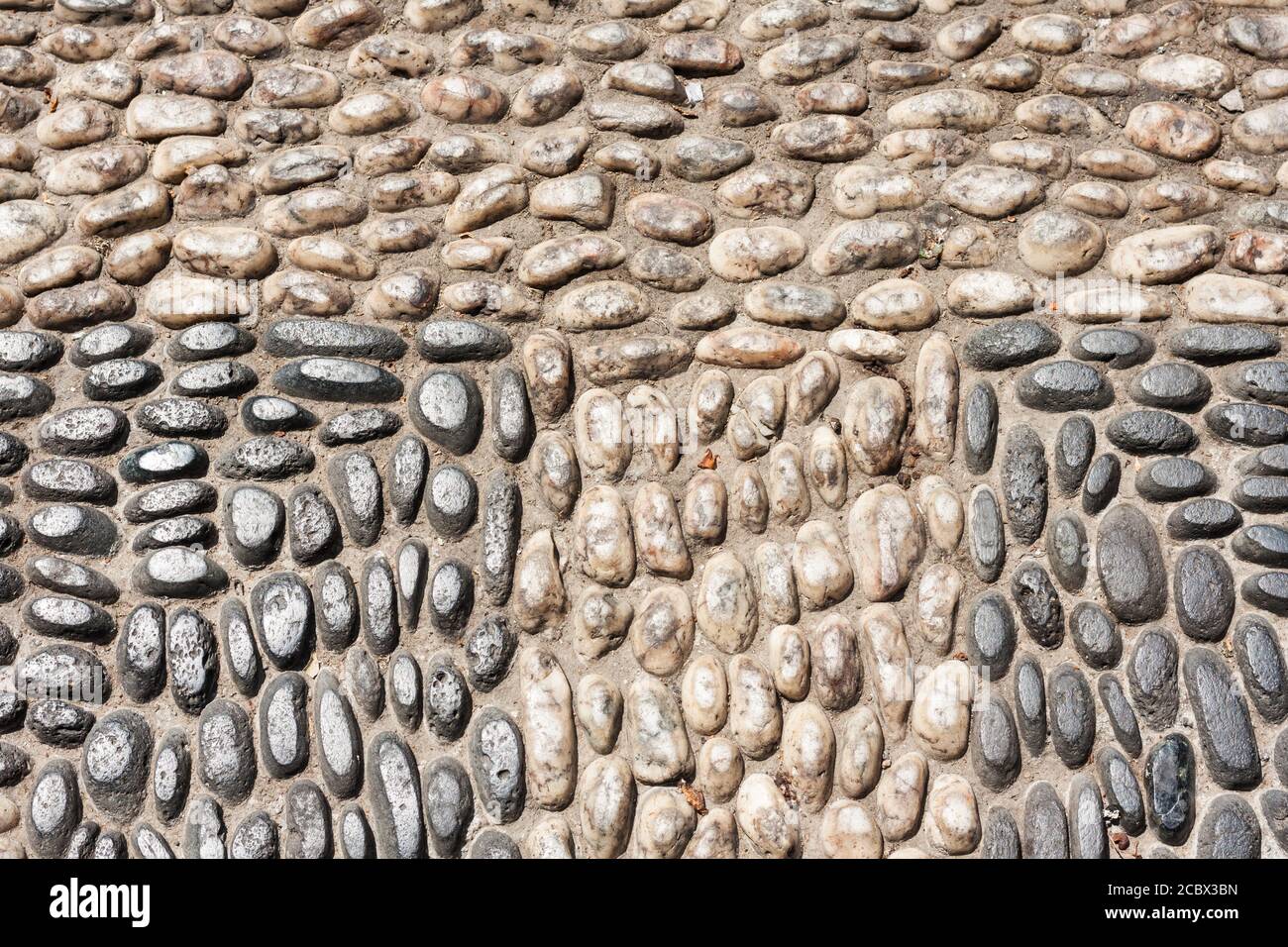 paving stones, antique pavement tiles, granite stone texture Stock ...