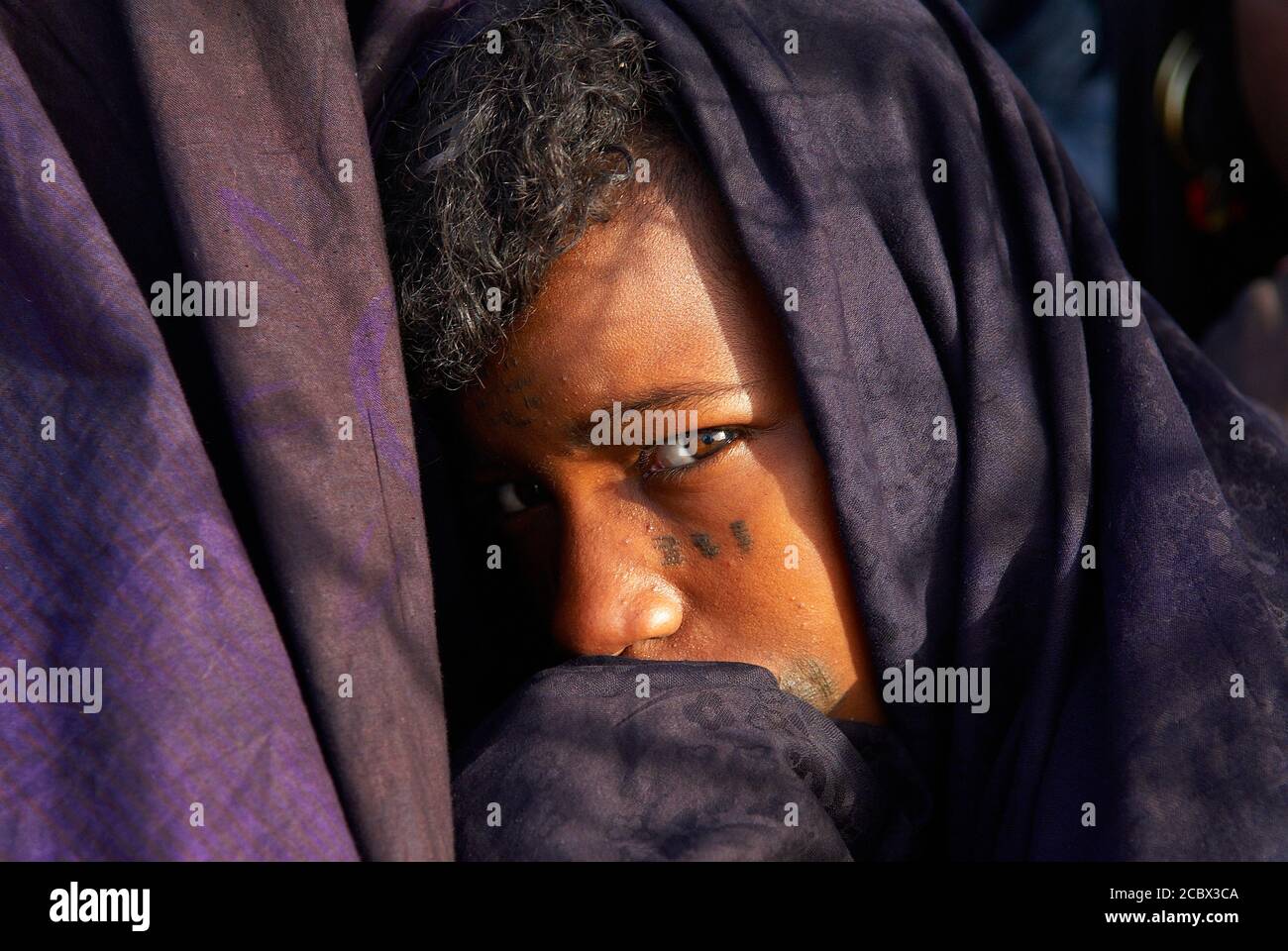 Niger. Tahoua province. Peul nomad camp Stock Photo - Alamy