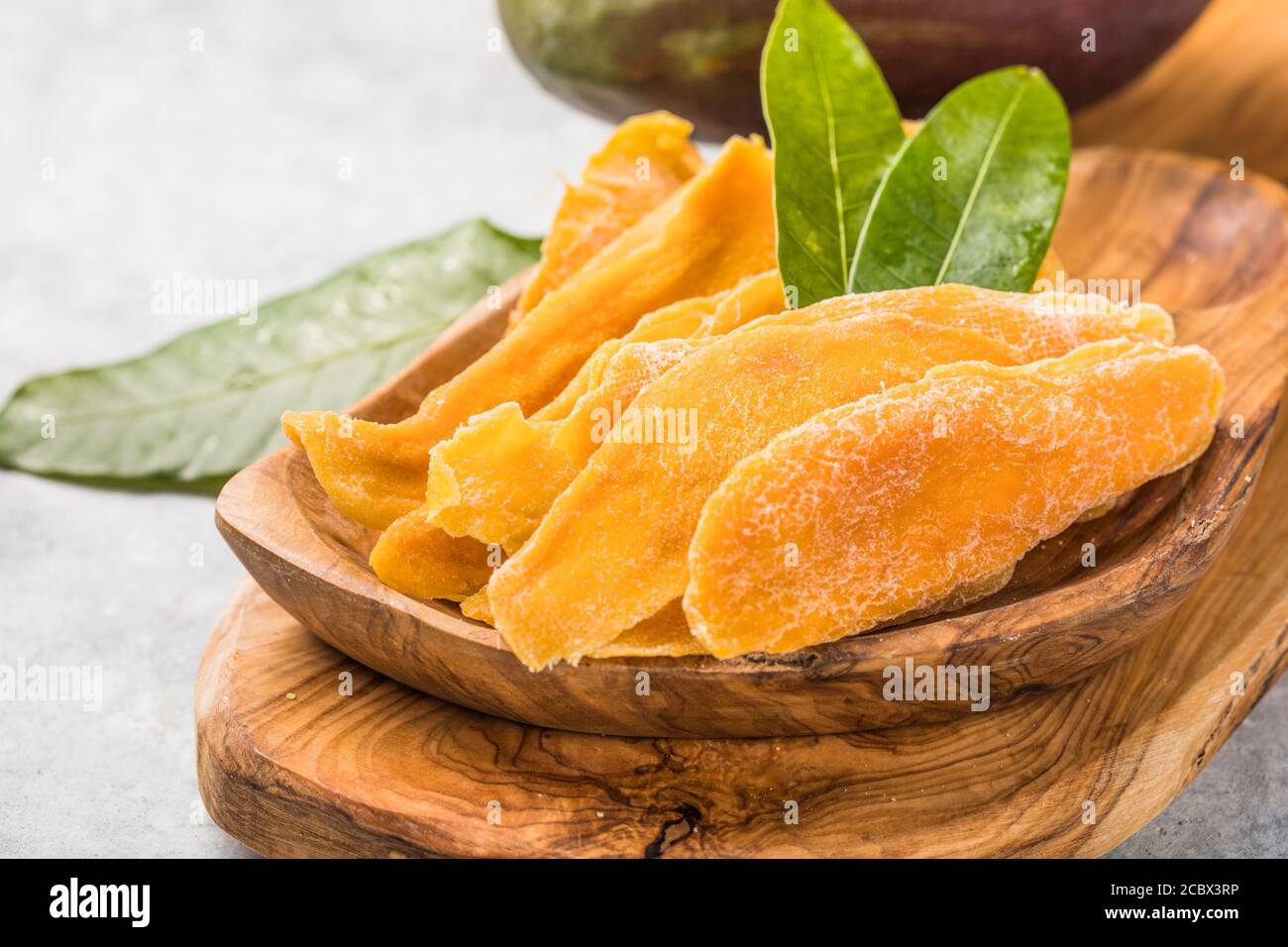 Dried mango background. Candied slices of mango fruit close-up Stock ...