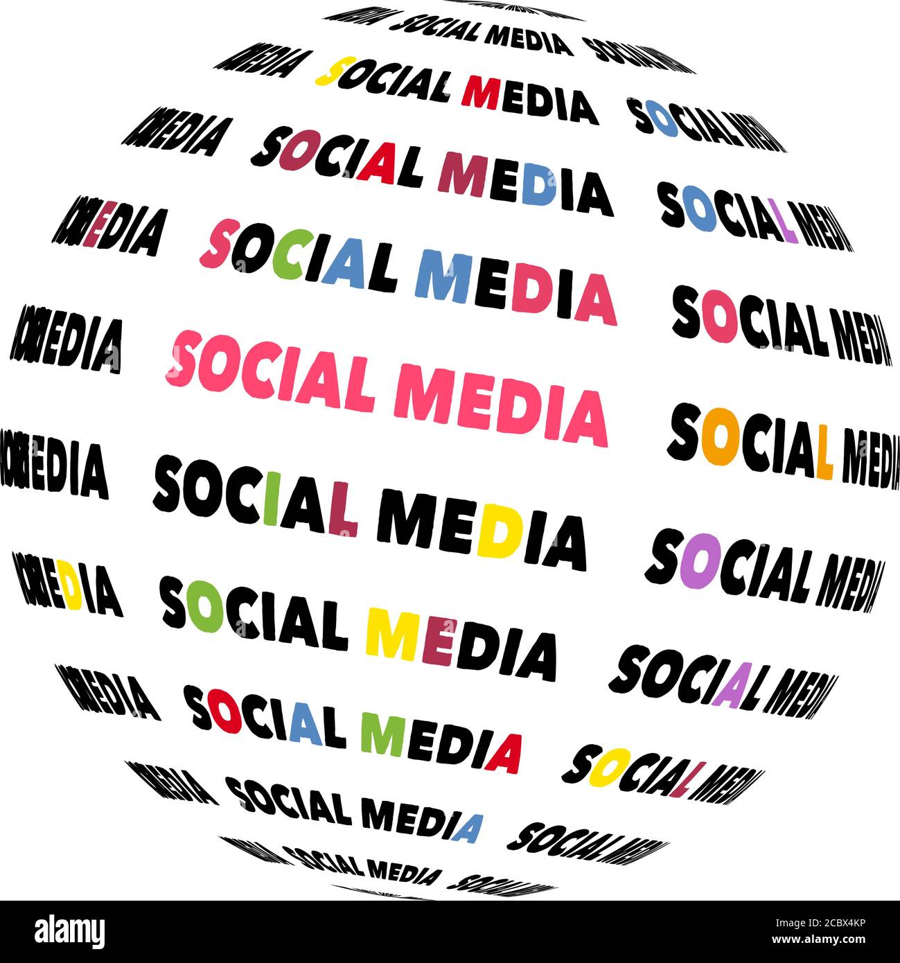social media sign vector illustration, grungy style icon Stock Vector ...