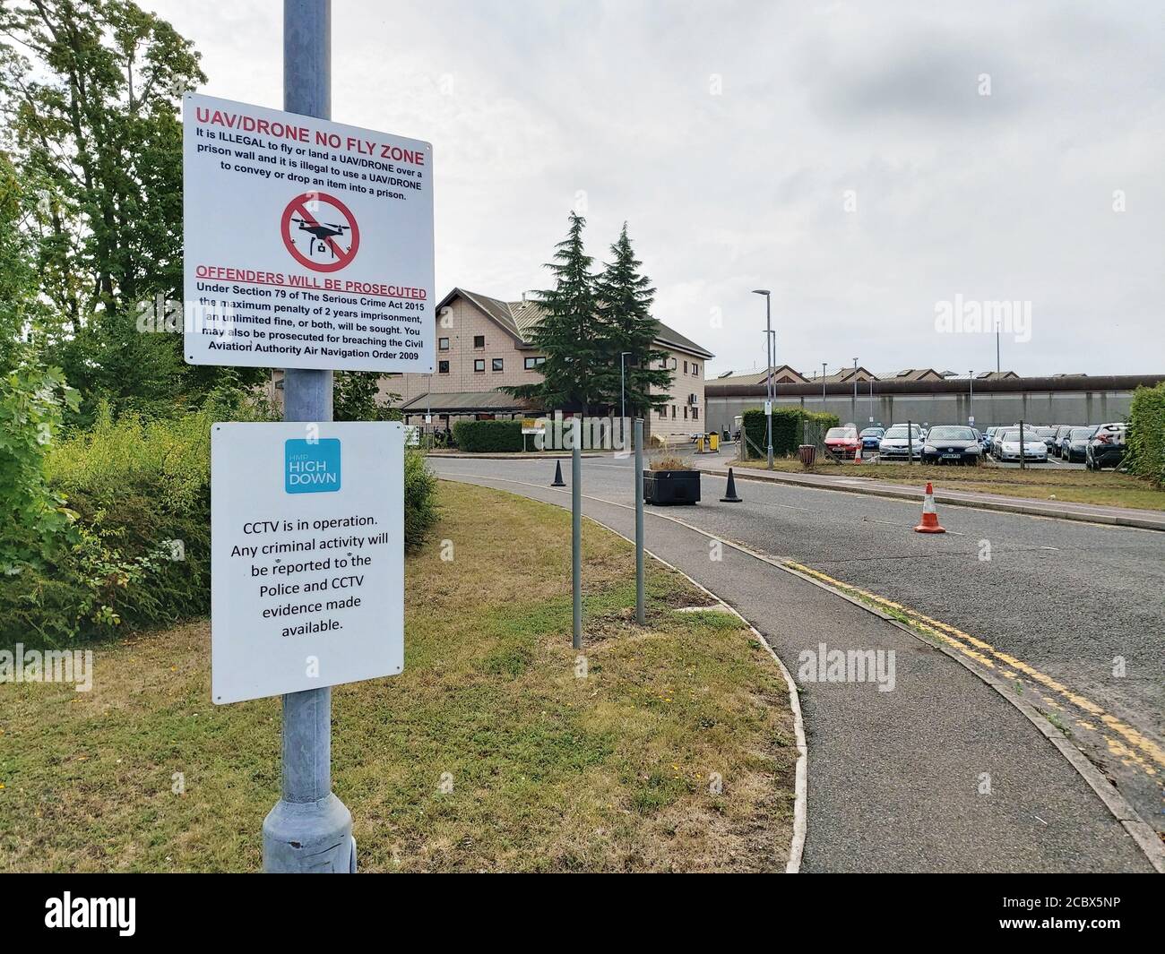 Hmp high down prison hi-res stock photography and images - Alamy