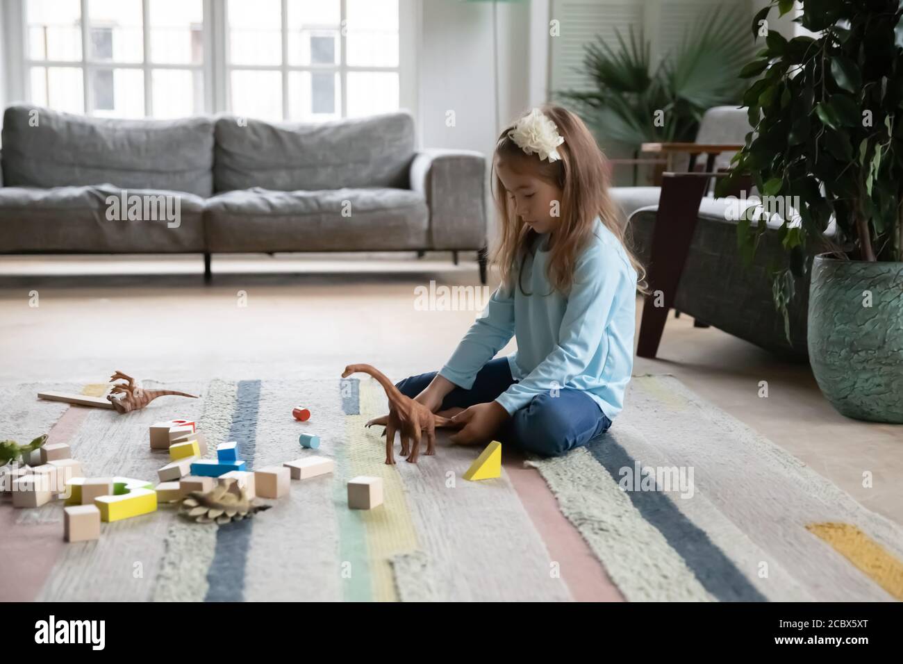 Child Playing Alone Preschool High Resolution Stock Photography and ...