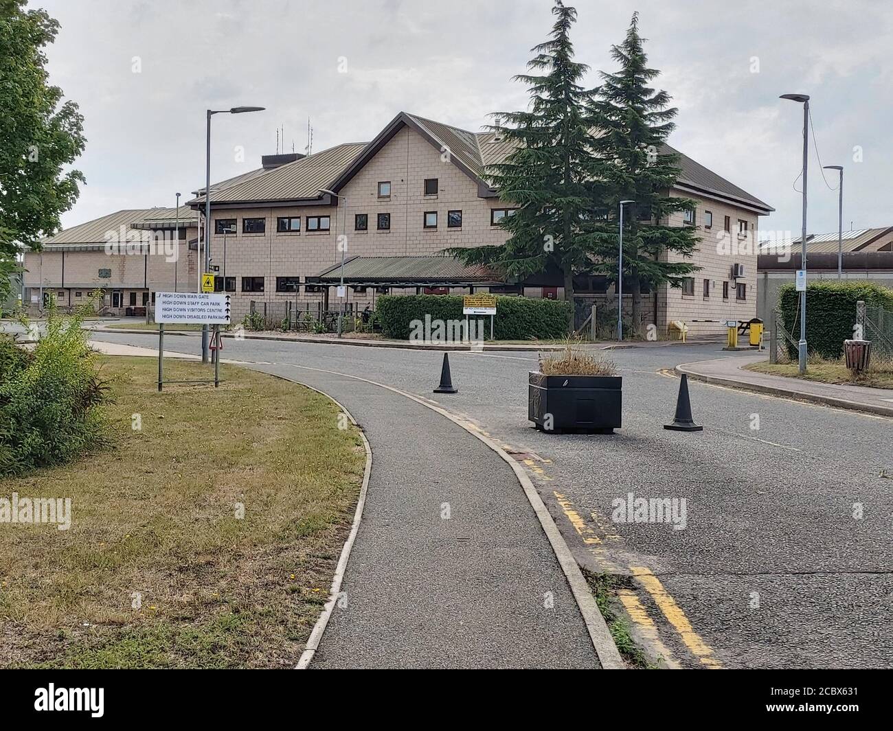 General view of HMP High Down, a Category B men's local prison, which ...