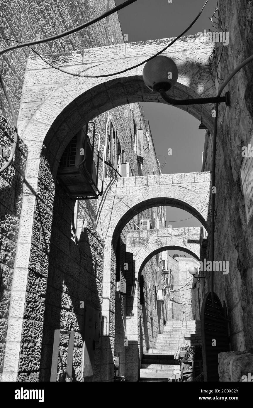 Bethlehem gate Black and White Stock Photos & Images - Alamy