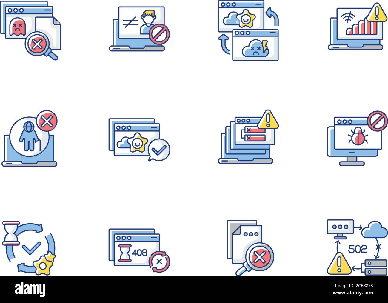 Alert status Stock Vector Images - Alamy